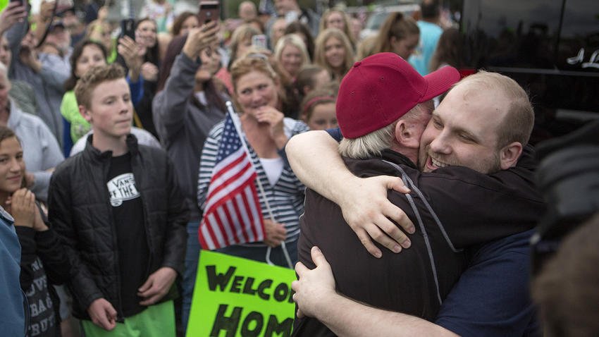 Josh Holt returns home to Utah