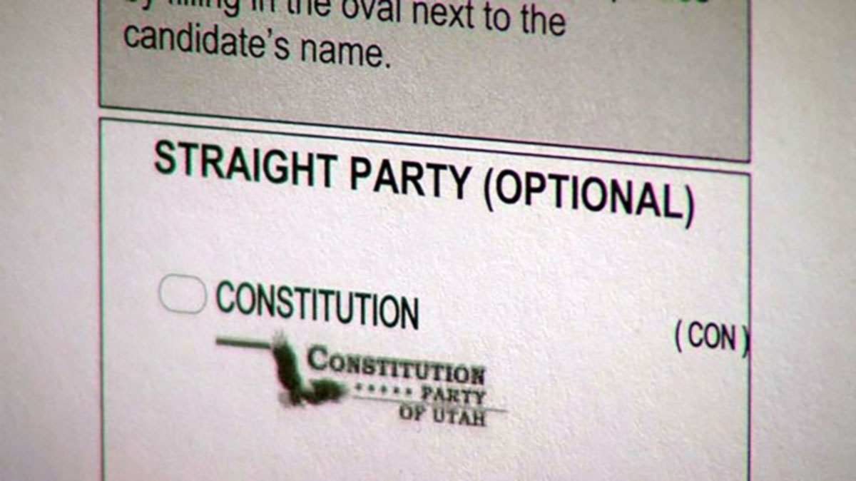 Why can't Utah get rid of straight-ticket voting?