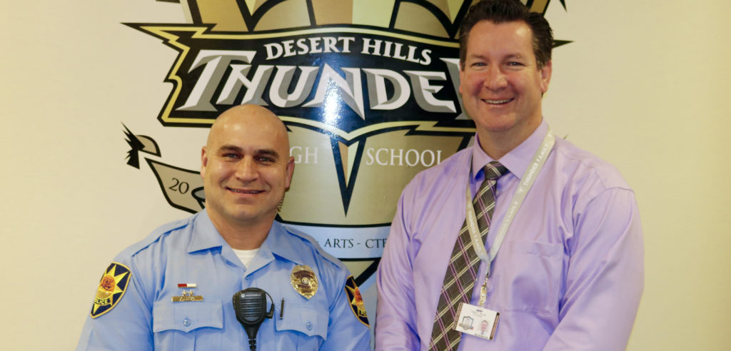 Steve Linton, SRO at Desert Hills High