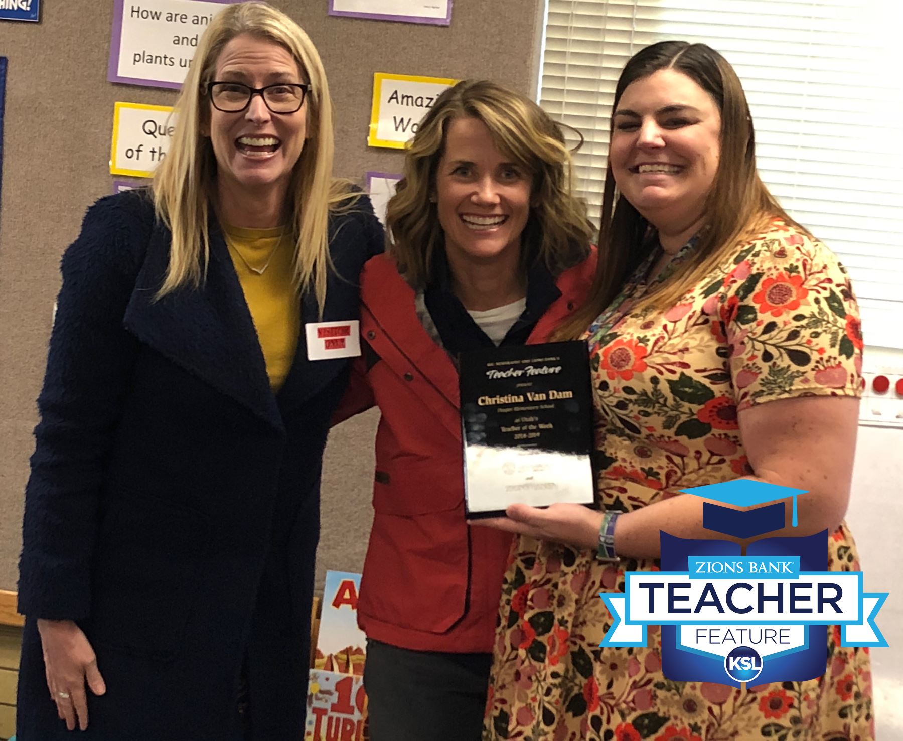 Christina Van Dam, Draper Elementary