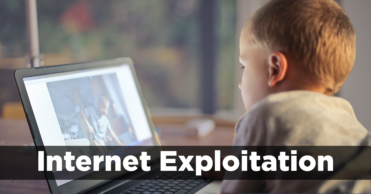 Internet exploitation of children is on the rise