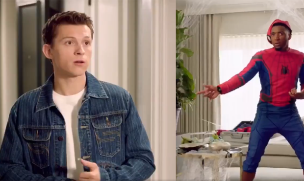 Spider-Man meets Spida-Mitchell in new viral web ad