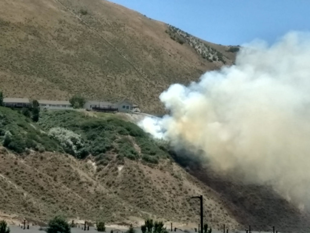 Utah woman held in connection with a Draper fire