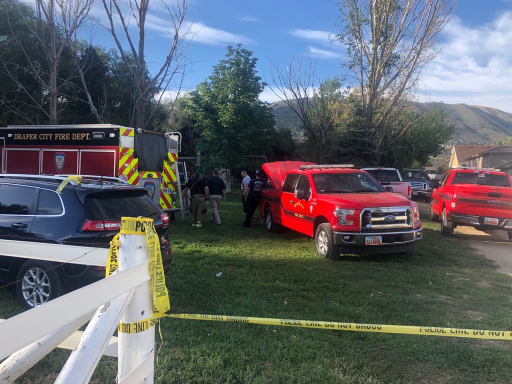 Deadly house fire in Draper