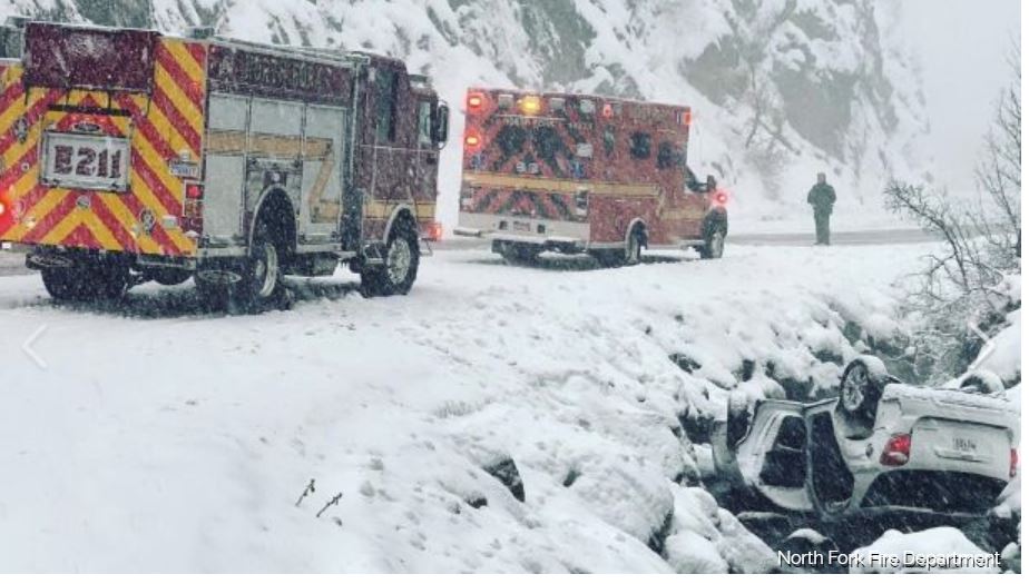 Bad weather causes problems on the roads and on the mountains ...