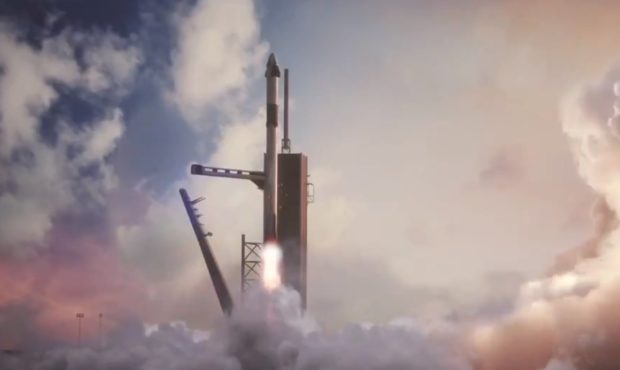 Watch what SpaceX's first-ever astronaut launch will look like