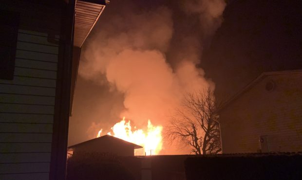 Woman found dead in Roy house fire; home ruled complete loss - KSLNewsRadio
