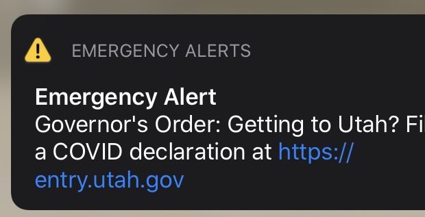 Utah residents frustrated by travel declaration glitches