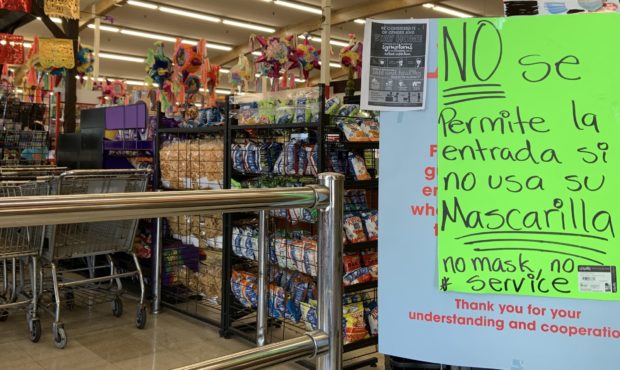 State officials put free masks in grocery stores in viral hot-spots ...