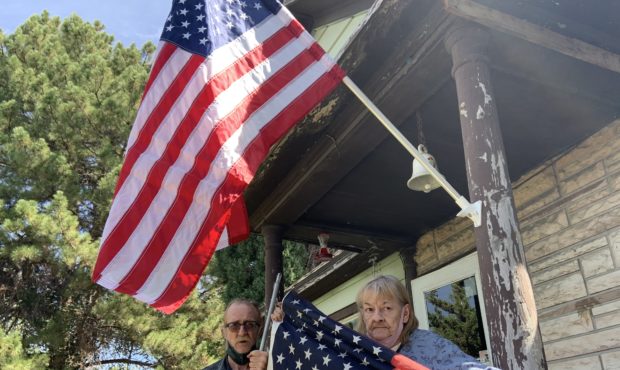 South Salt Lake woman uses American flag to defend herself from ...