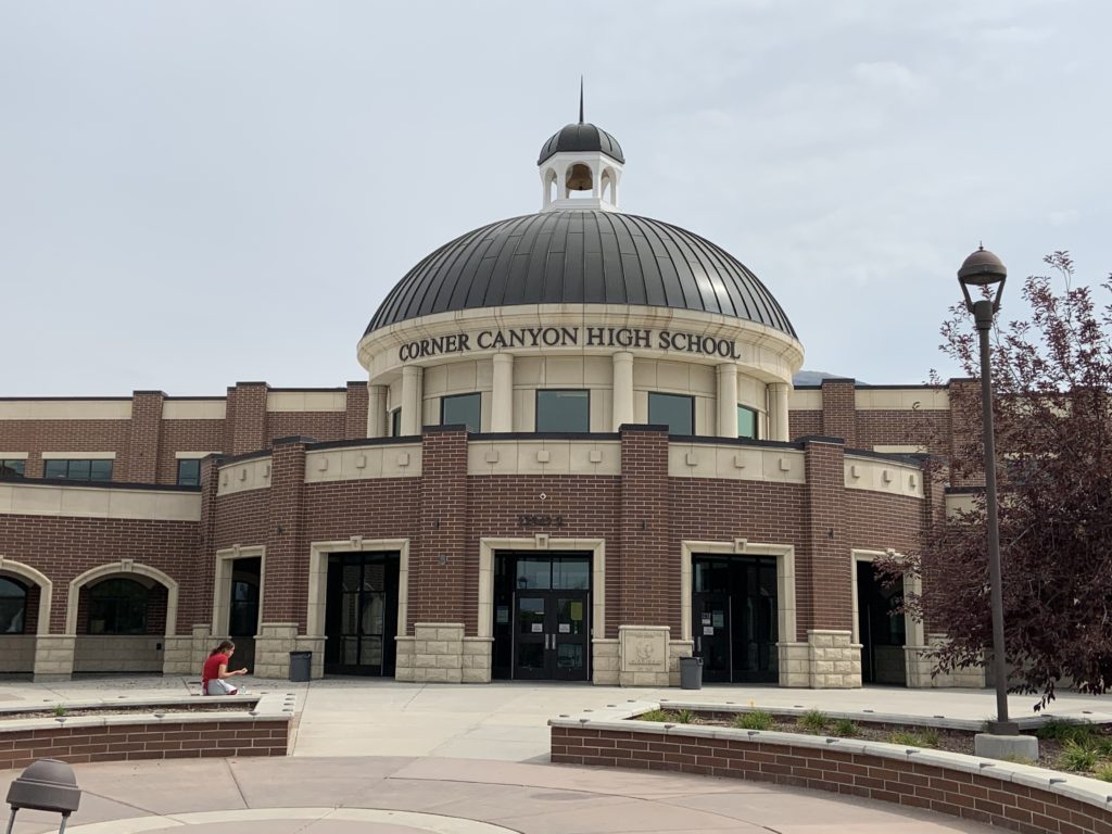 Corner Canyon High School extends online classes for 2 more weeks