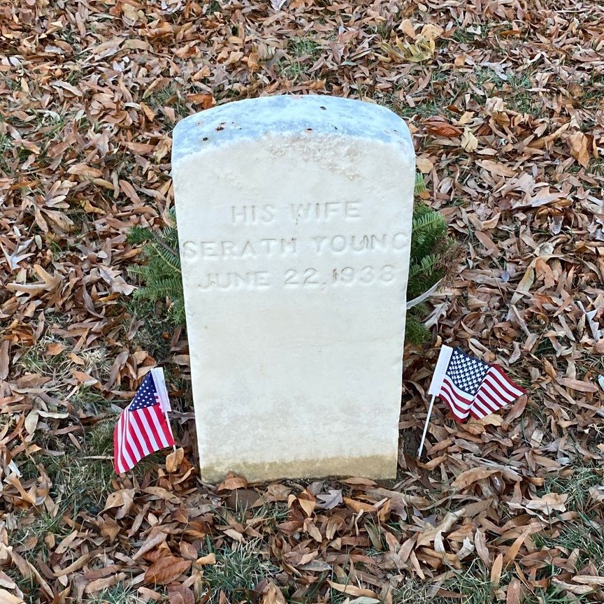Seraph Young, first female voter, finally gets misspelled headstone ...