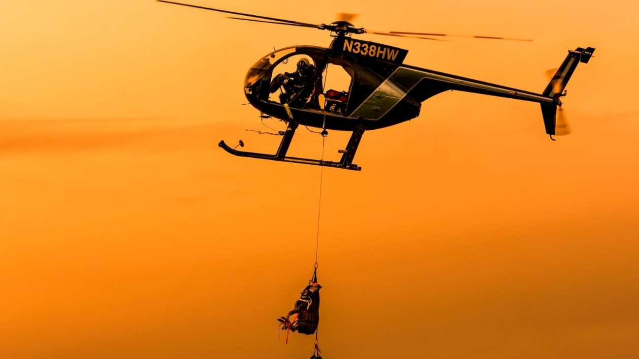 Animals dangling out of helicopters? It's all for their health and ...