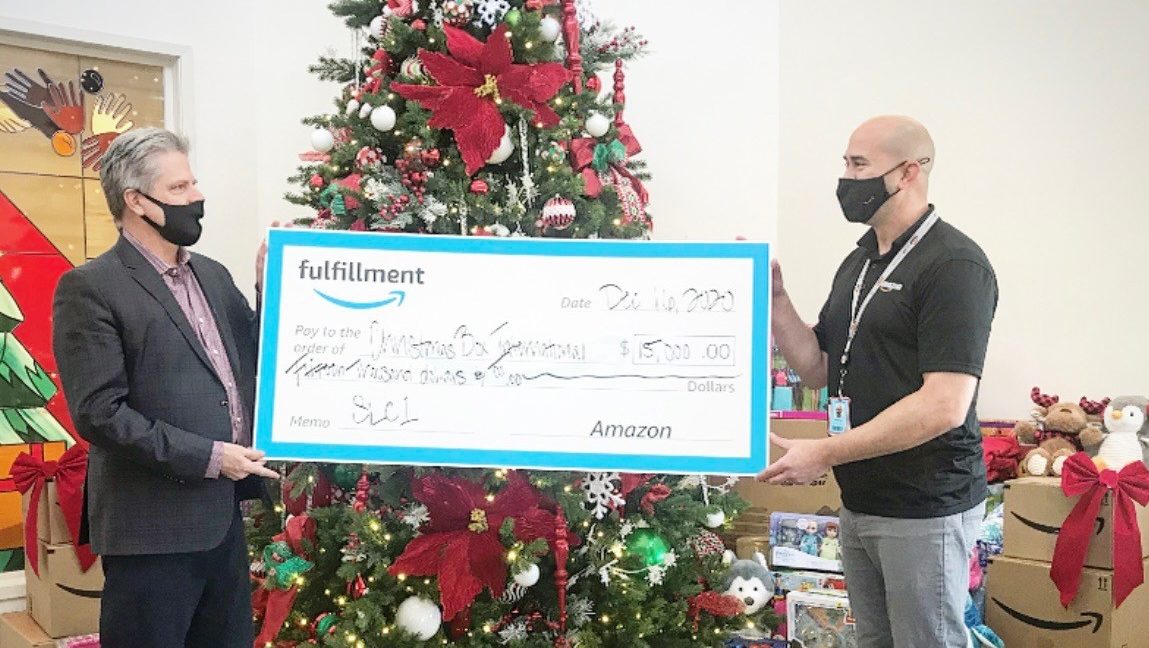 Utah Amazon employees deliver $90K in donations to local nonprofits ...