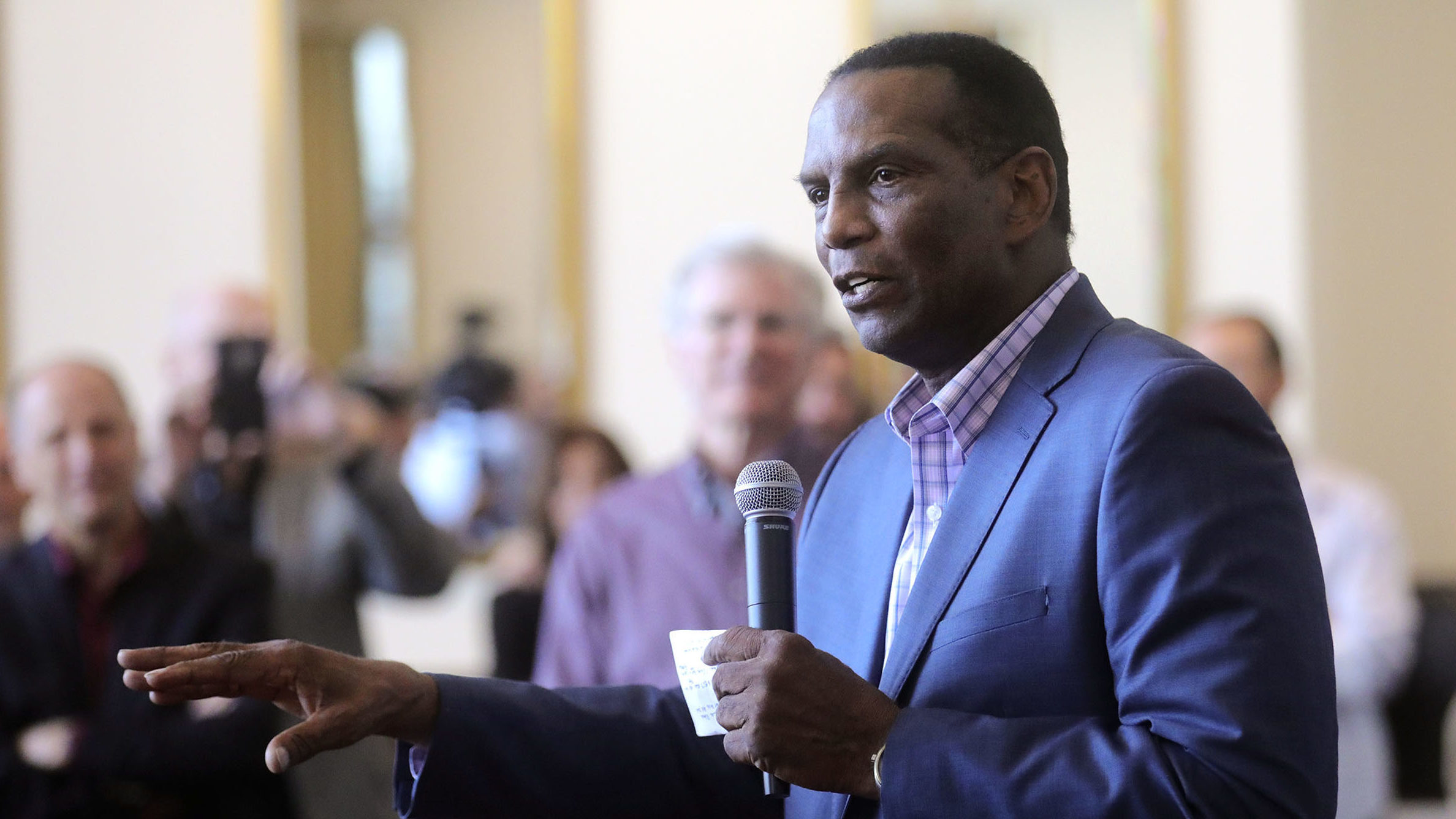 Burgess Owens and campaign fined for late donation filings Burgess Owens and campaign fined for late donation filings