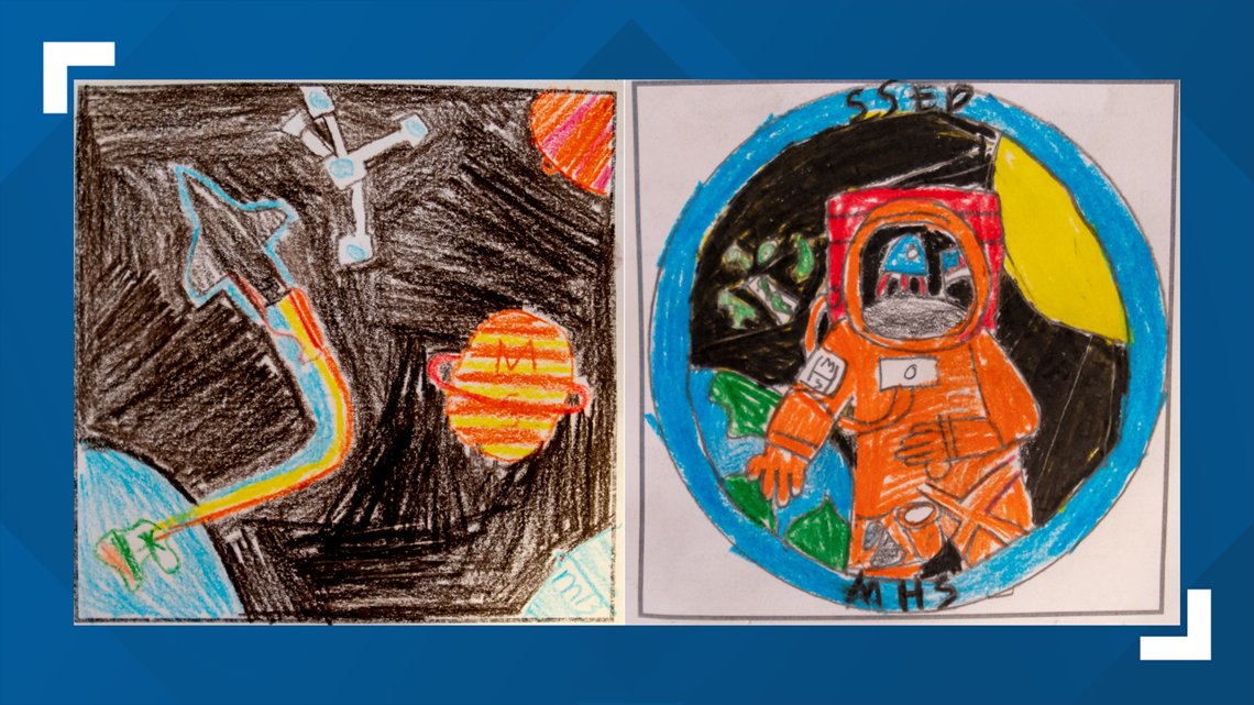 Art projects from 2 students head to the International Space Station ...