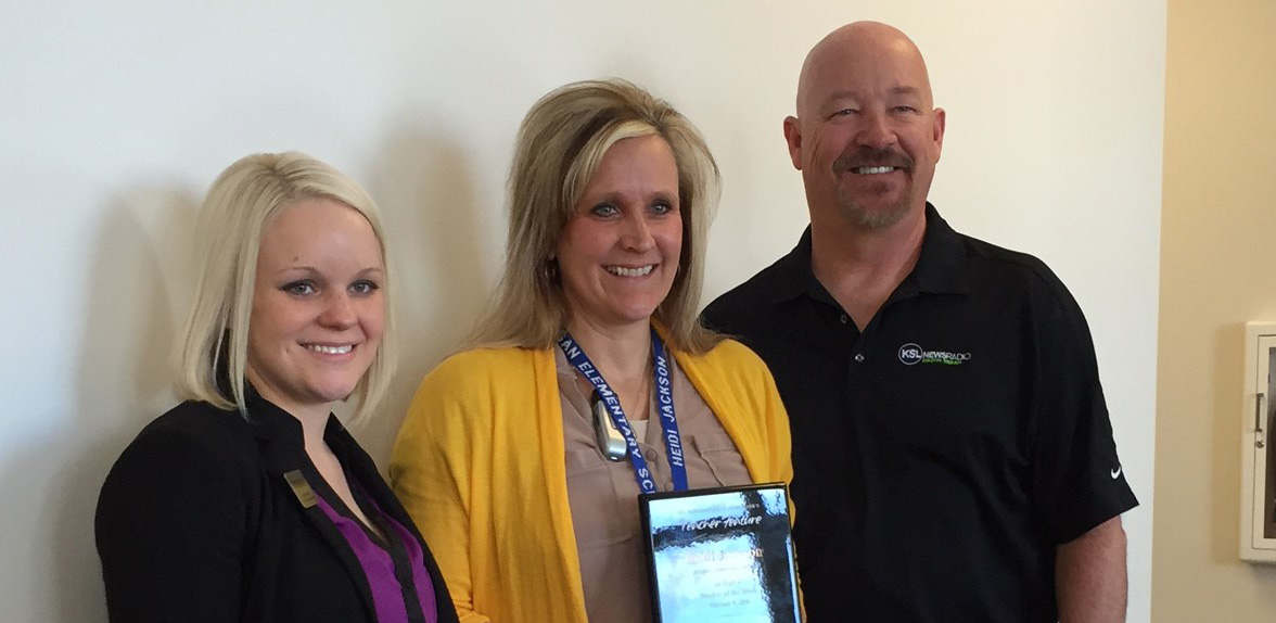 Heidi Jackson - Morgan Elementary - KSLNewsRadio
