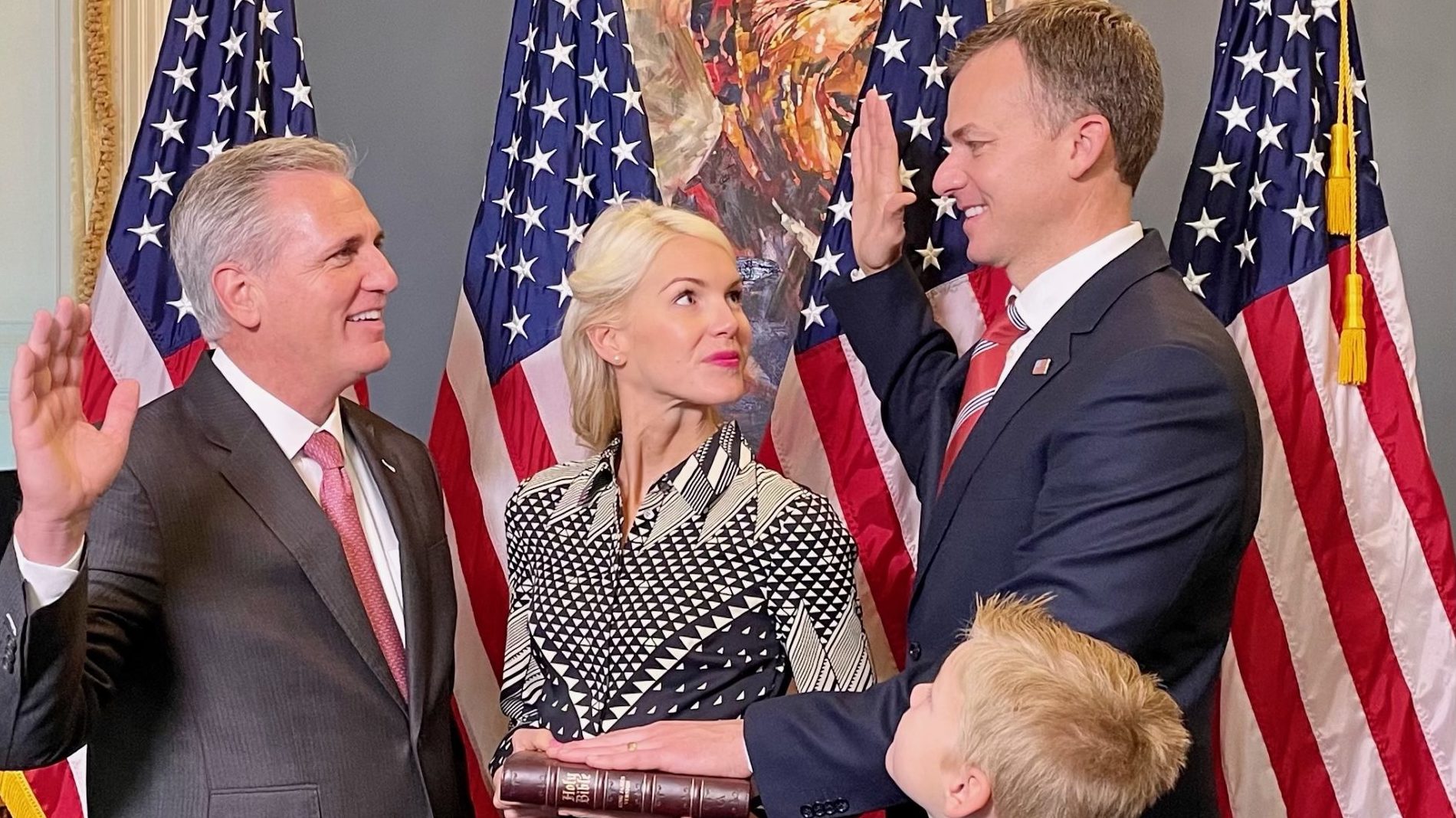 Blake Moore, Burgess Owens sworn into 117th Congress