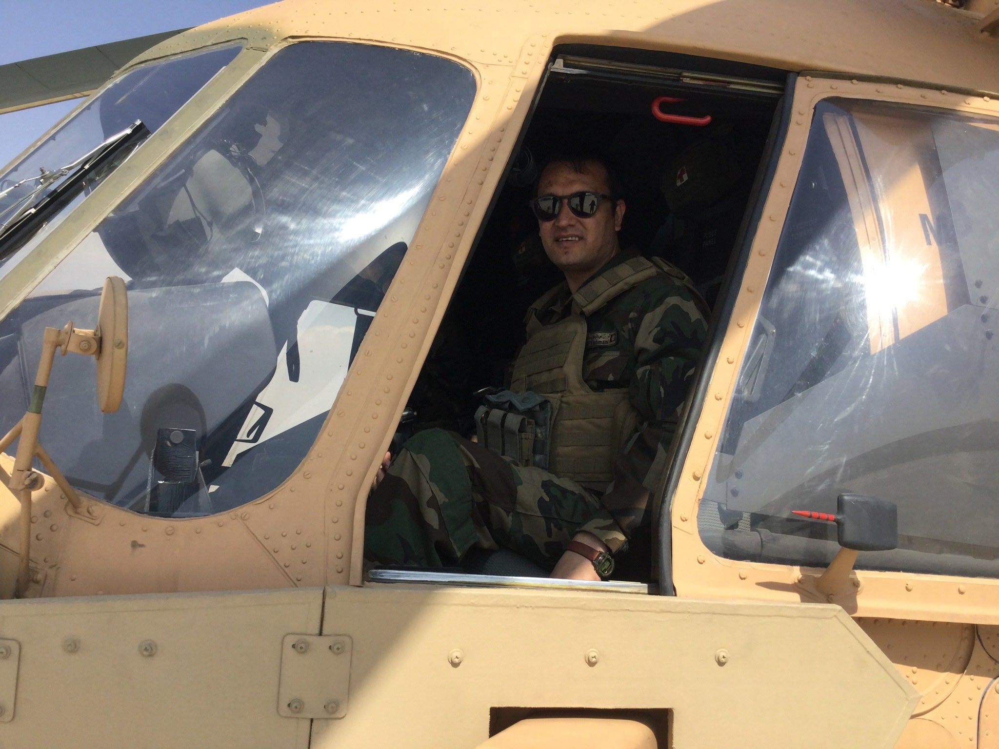 Afghan pilot helps people flee country under Taliban rule