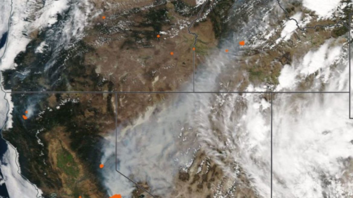 Tracking wildfire smoke, U of U researchers discover way to predict ...