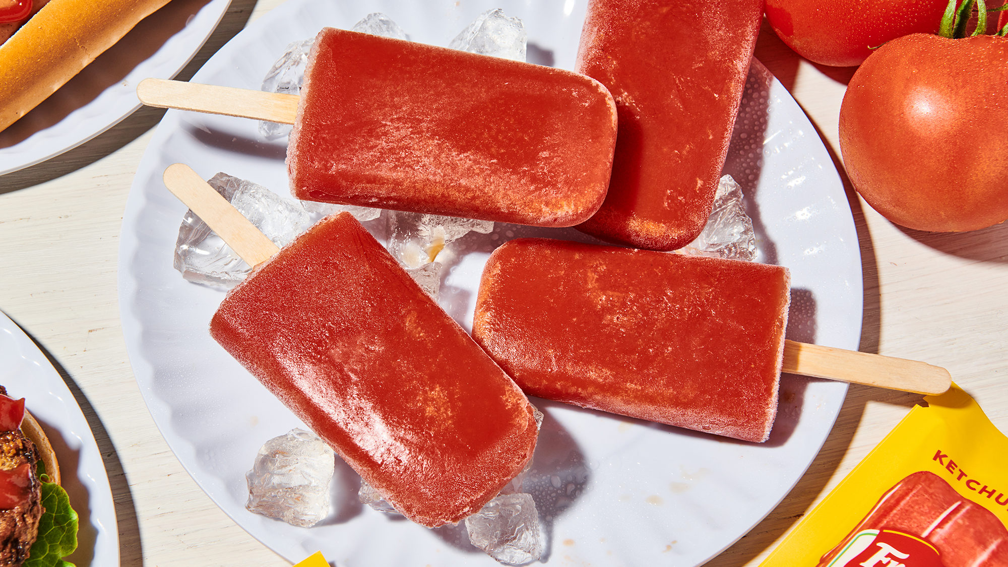 The newest, weirdest summer treat is a ketchup-flavored popsicle