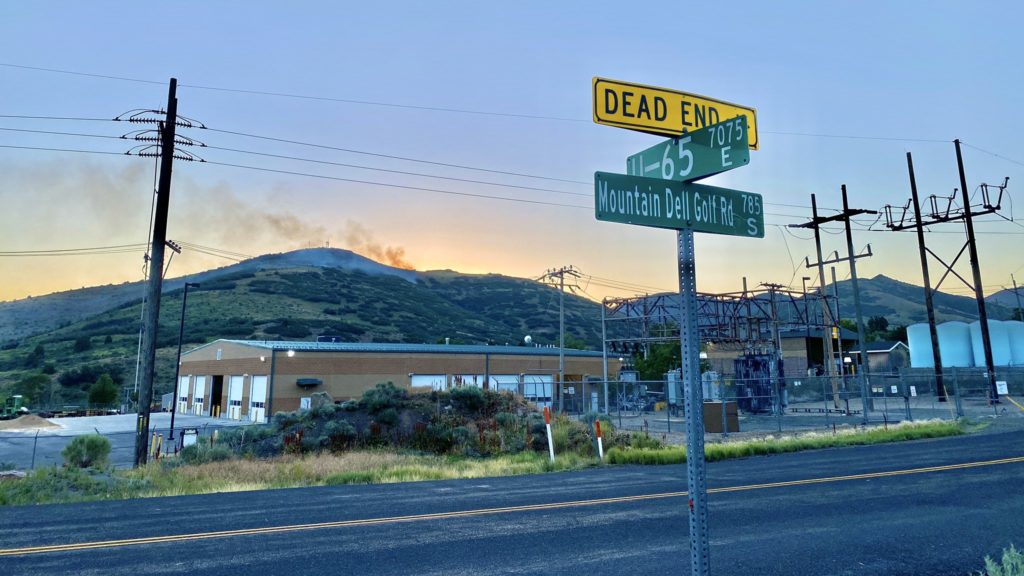 Little Dell Fire breaks out in Parley's Canyon, expected to grow in size