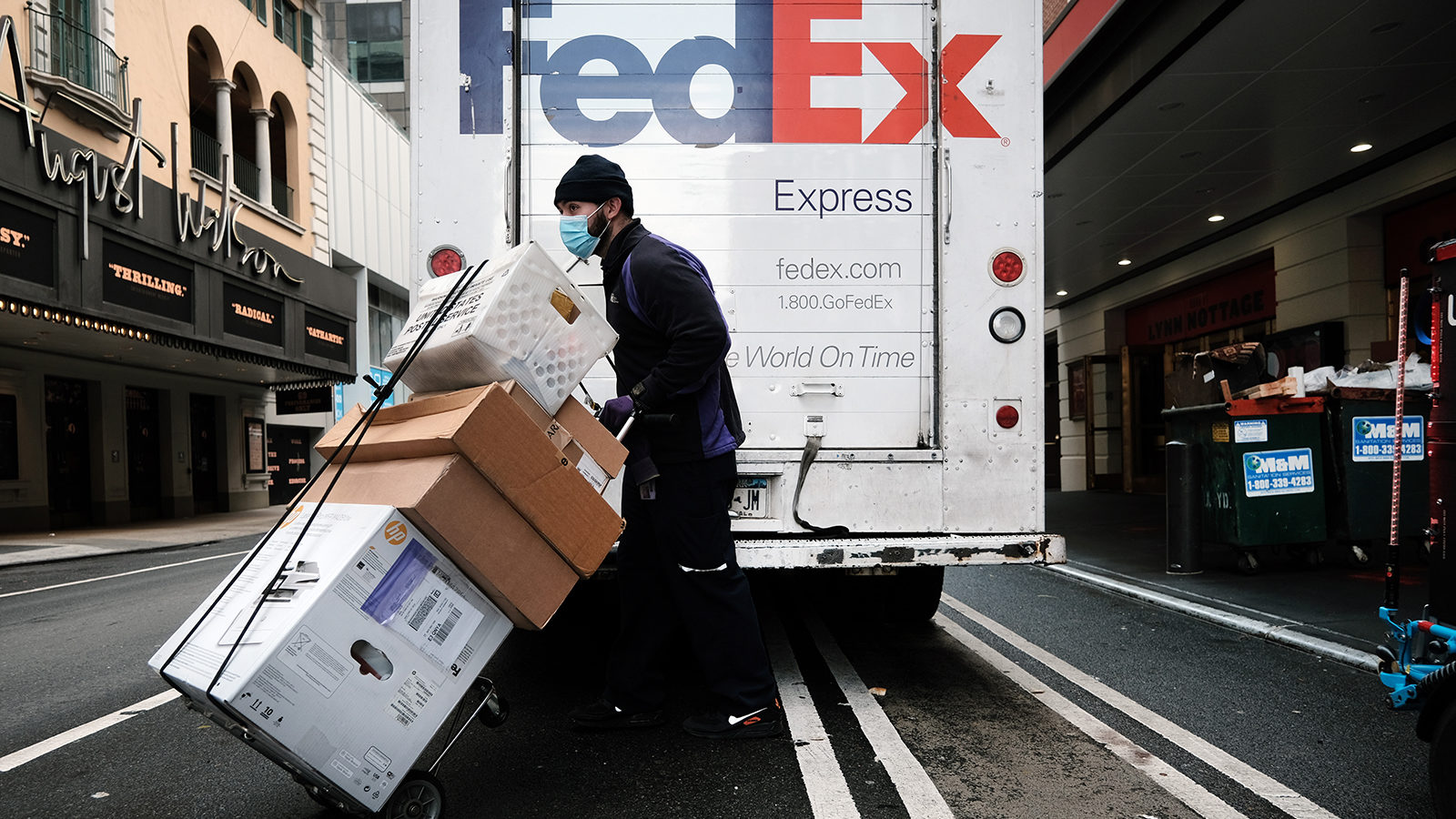 FedEx warns of global recession, cutting sales forecast by half a billion