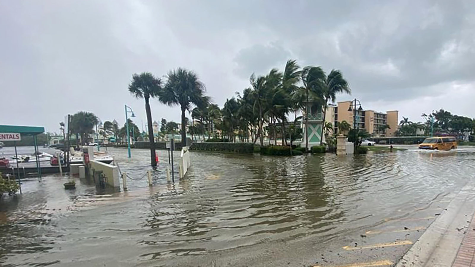 Nicole weakens after striking Florida's east coast as the first US ...