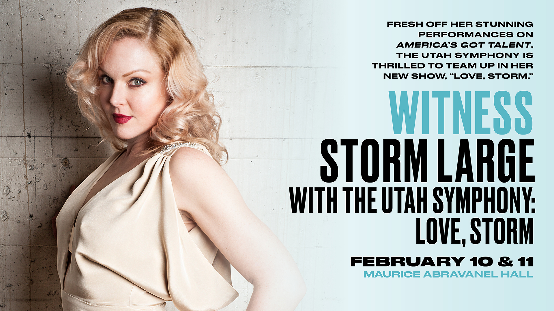 Win tickets to see Storm Large with the Utah Symphony! - KSLNewsRadio