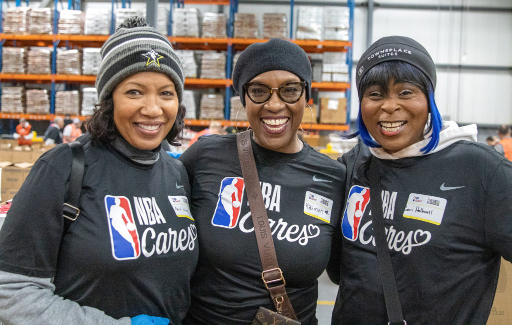 'It's not just about the game' NBA Cares All-Star Day of Service ...