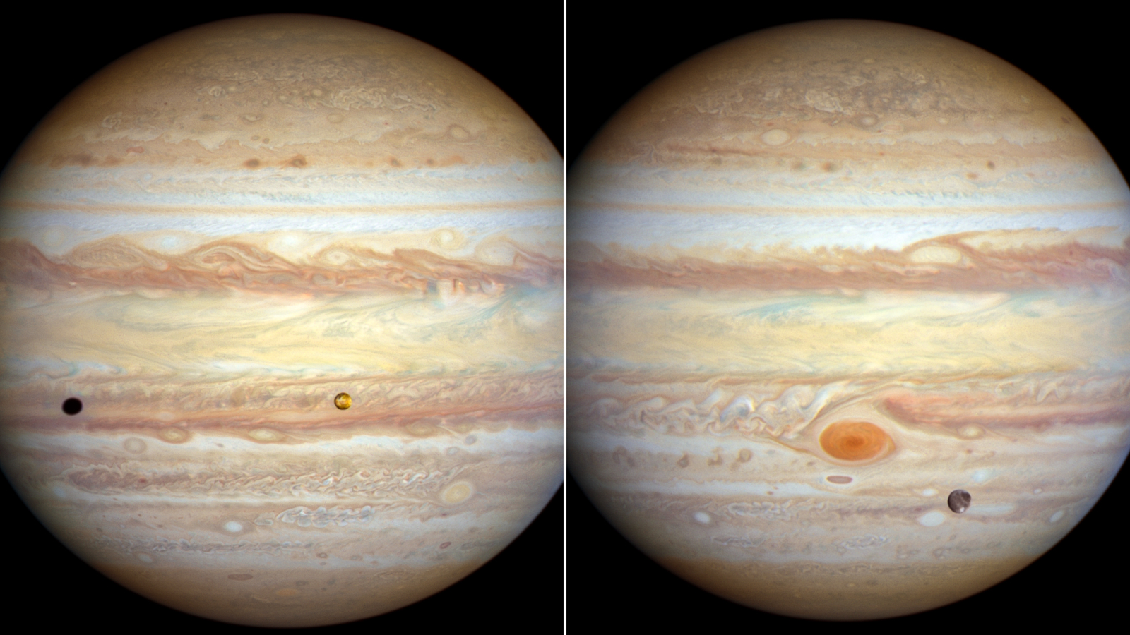 Hubble telescope captures images of changes to Jupiter and Uranus