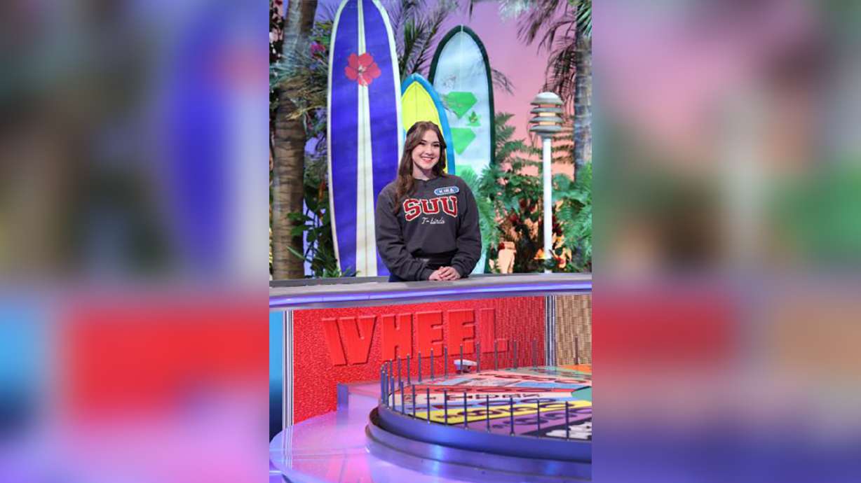 Southern Utah University freshman wins 'Wheel of Fortune'