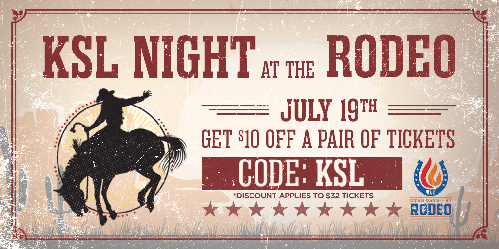 KSL Exclusive Ute Stampede Rodeo Discount Code! - KSLNewsRadio