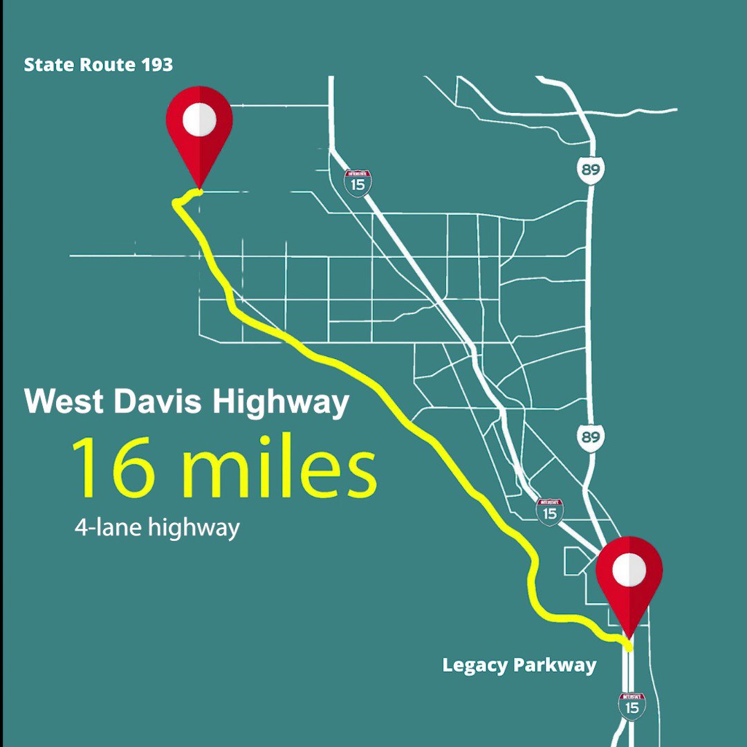 The West Davis Highway is set to finish early - KSLNewsRadio