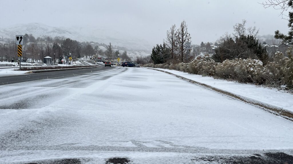 Utah snow storm creates slick roads, adds to snowpack