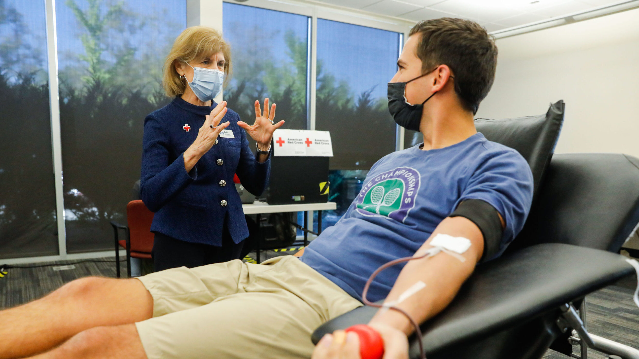 Donate blood, get an Amazon gift card