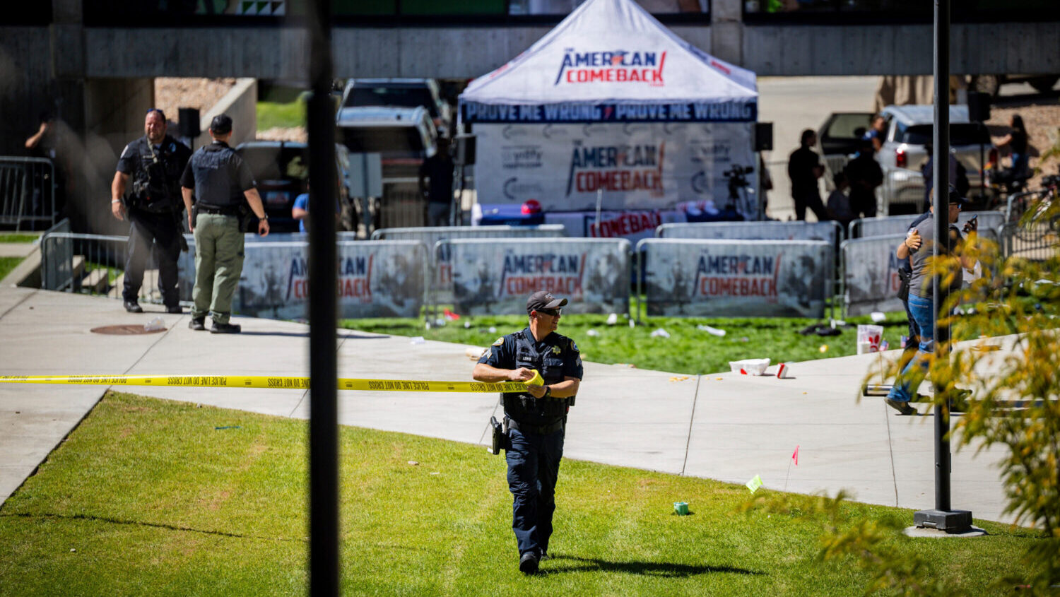 Charlie Kirk's head of security speaks out on UVU security failures ...